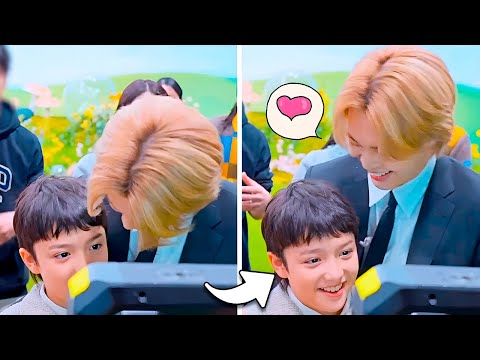 How BTS Jimin treats kids