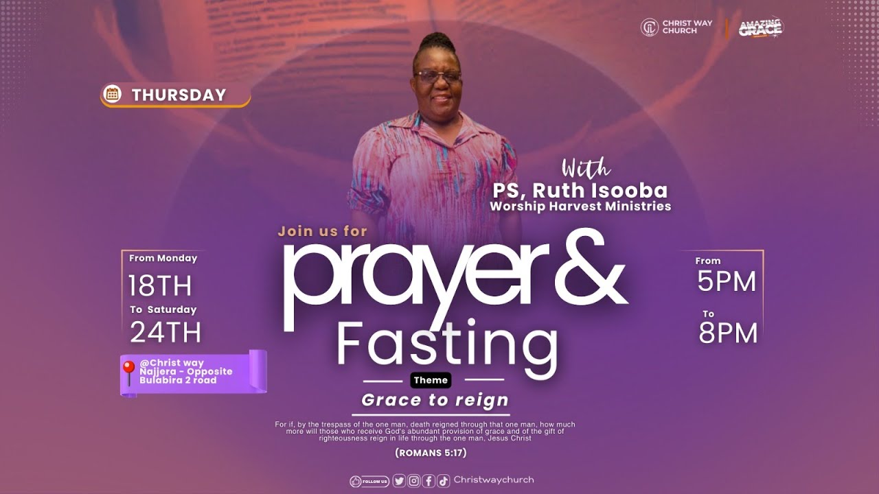Prayer&Fasting-Day 4 - PS RUTH ISOOBA - YouTube