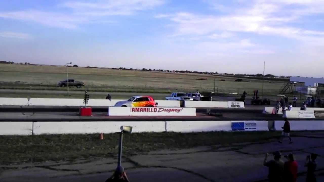 Nitro Mike Wheelie - Amarillo Dragway - YouTube