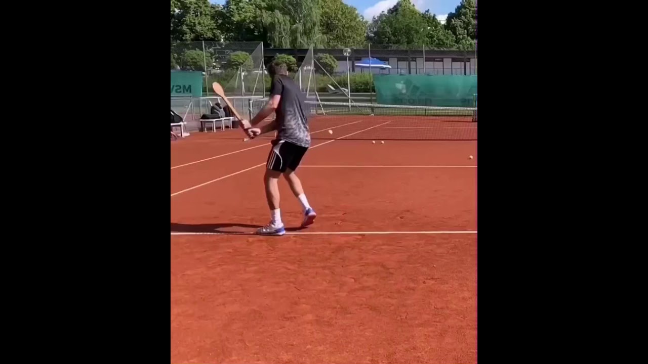 Tennis pointer - YouTube