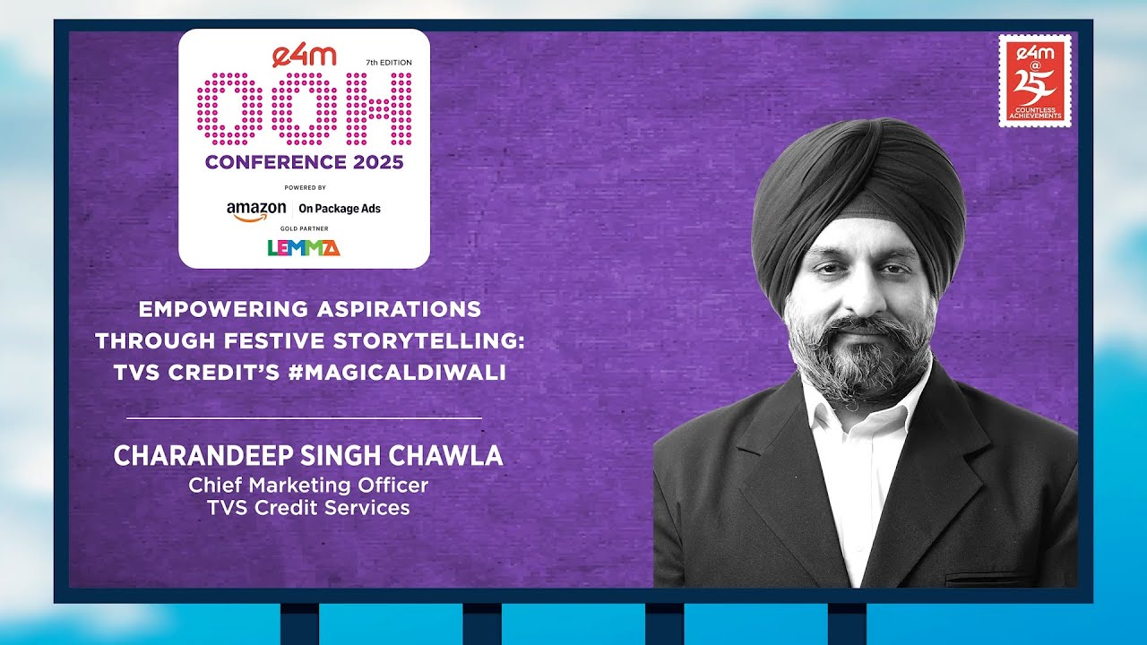 Charandeep Singh Chawla Showcases TVS Credit’s #MagicalDiwali at e4m ...