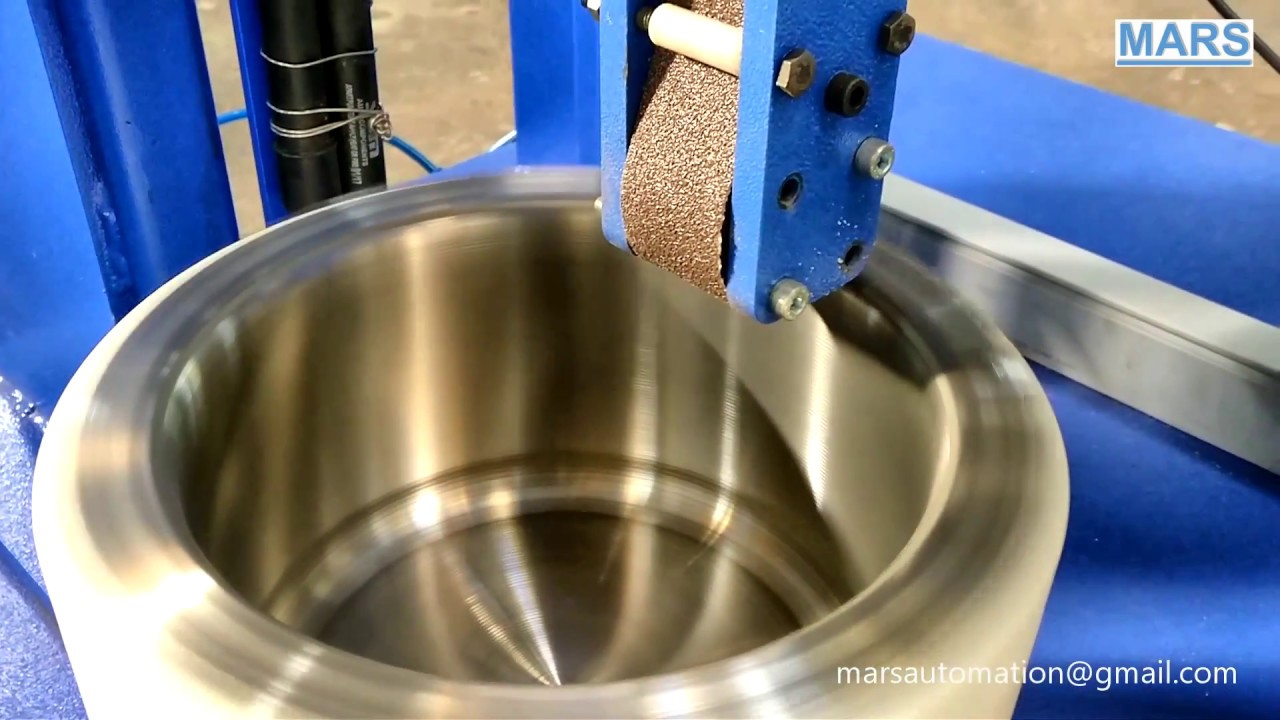 CNC-Utensil Inside Polishing Machine - POT - YouTube