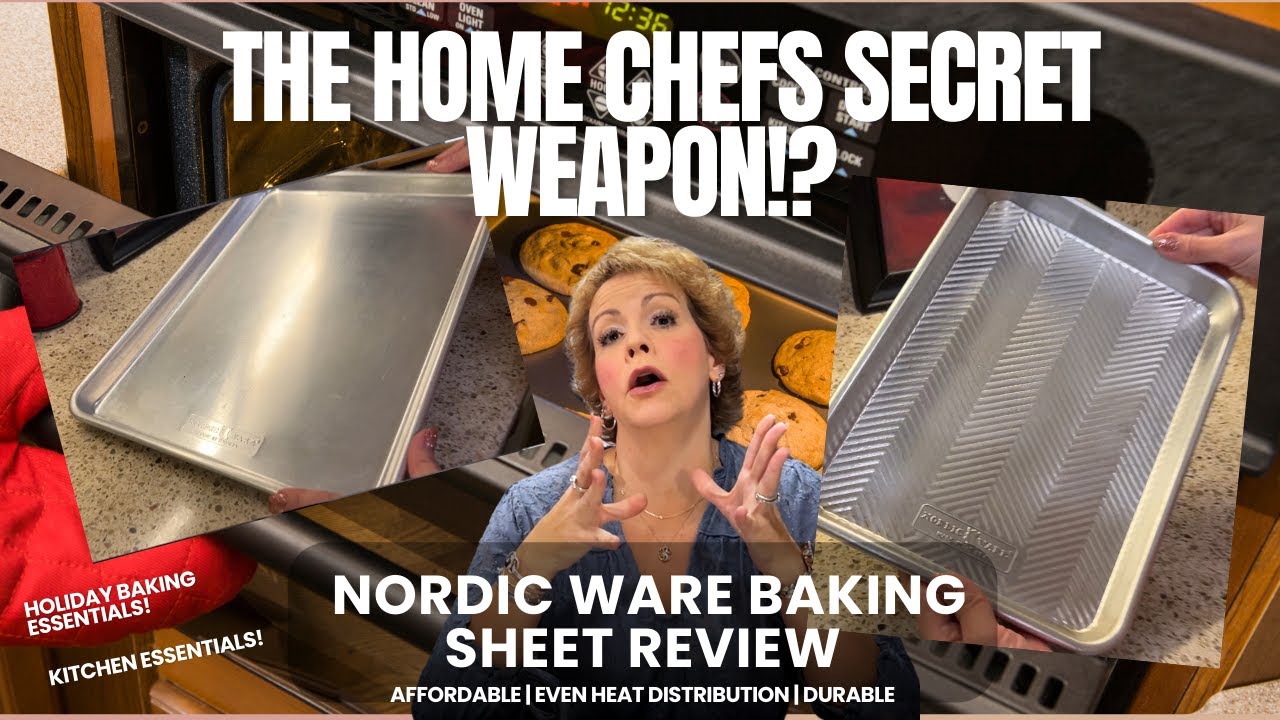 The Home Bakers SECRET Weapon!? Nordic Ware Baking Sheet Review a ...