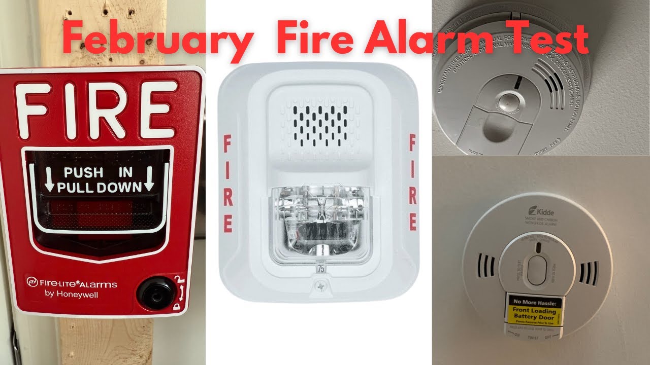 February Fire Alarm Test - YouTube