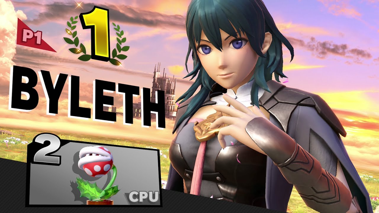 Byleth Winning Animations Super Smash Bros Ultimate (Fire Emblem: Three ...
