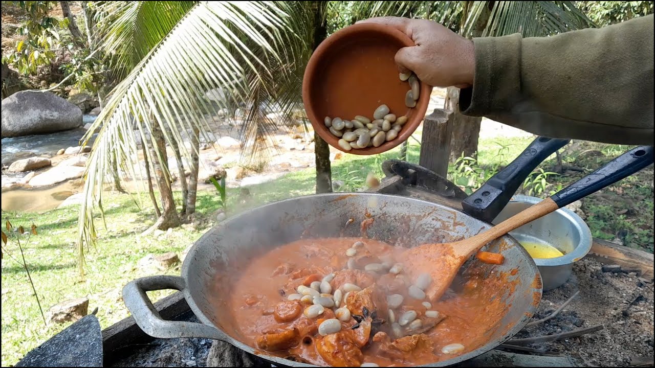 unique way of cooking velvet beans || ep.17 || Malaysia's countryside ...
