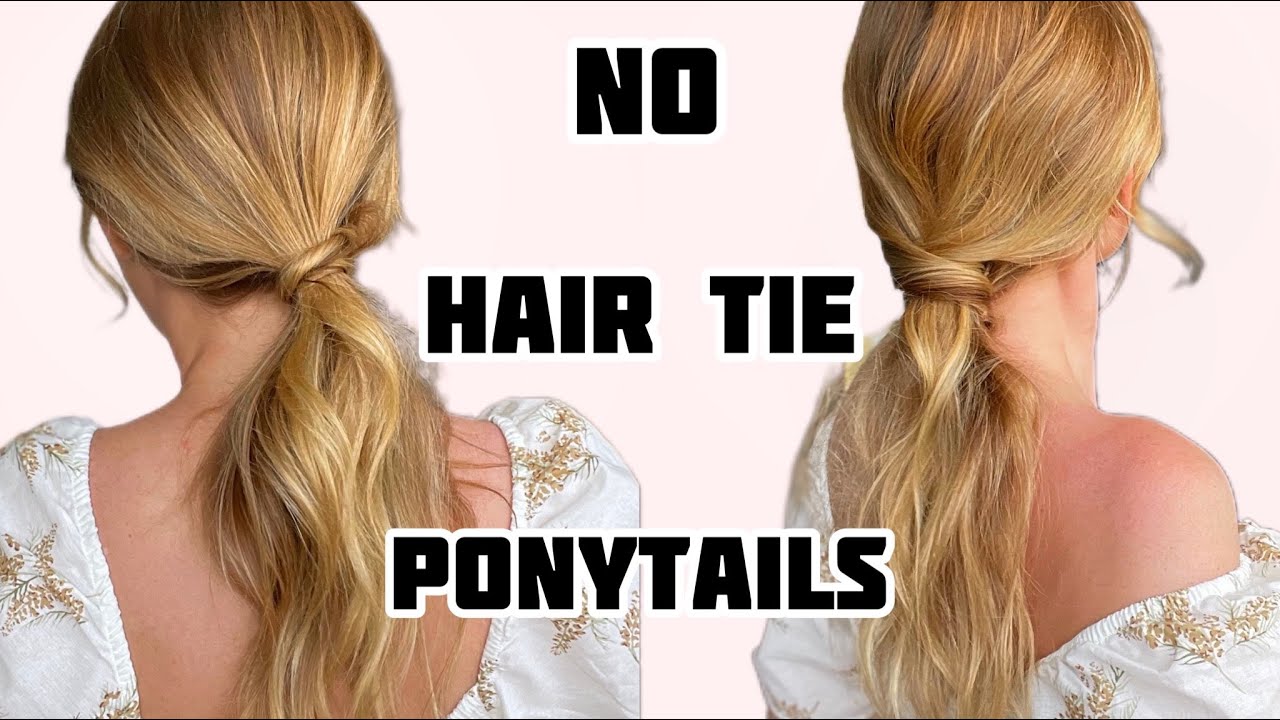 PONYTAIL HACK THAT CHANGED MY LIFE! TRY IT NOW ! 2022 - YouTube