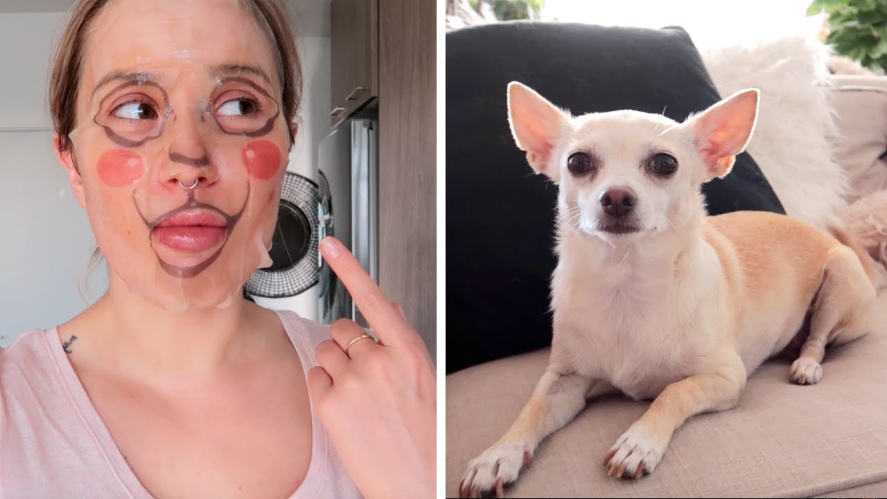 WORLD'S CREEPIEST FACE MASK - YouTube