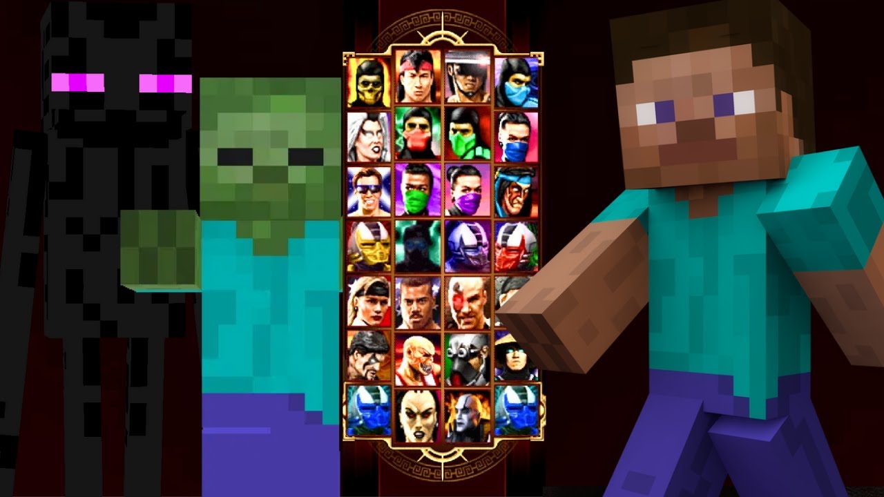 MINECRAFT MOD IN MORTAL KOMBAT 9! - Expert Arcade Ladder (No Losses ...