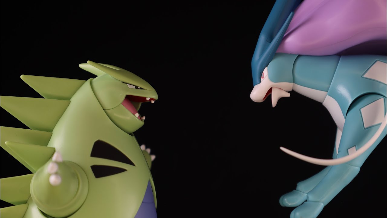 Jazwares Pokémon Select Trainer Team Series Tyranitar and Suicune ...
