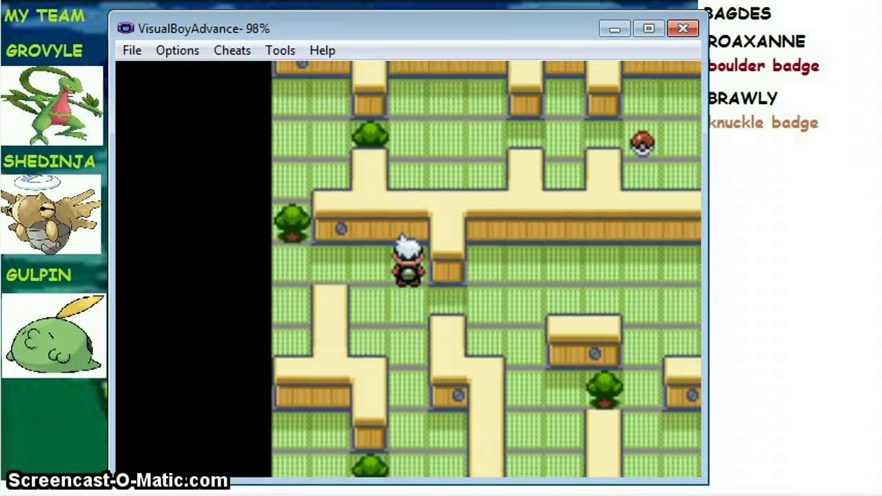 Pokemon Emerald Walkthrough part15:Trick house - YouTube