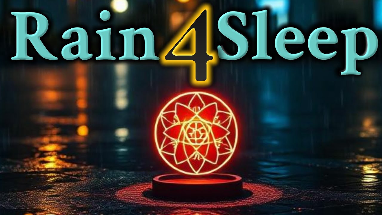 Relaxing Rain All Night with Occasional Thunder / Deep Sleep Within ...
