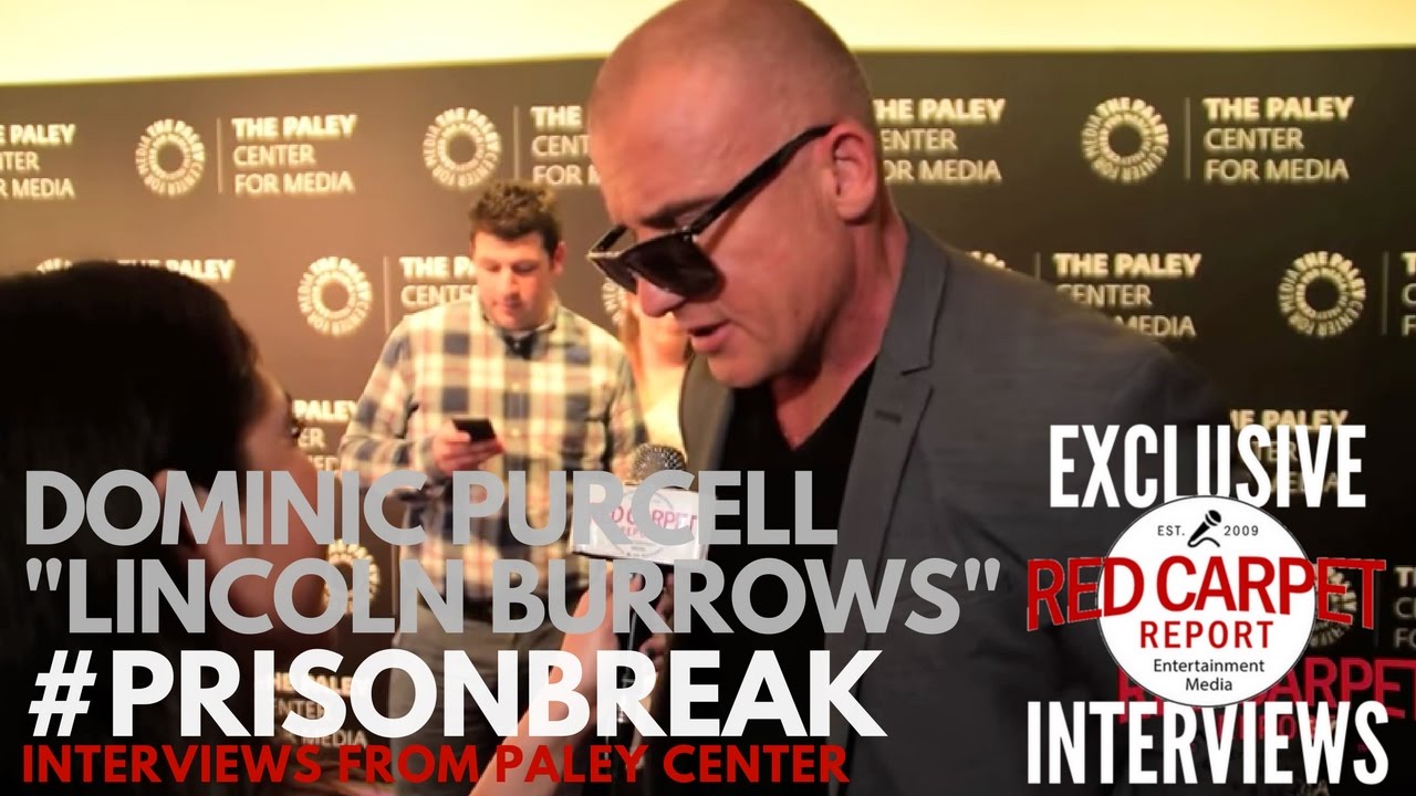 Dominic Purcell "Lincoln Burrows" interviewed at FOX's Prison Break S5 ...