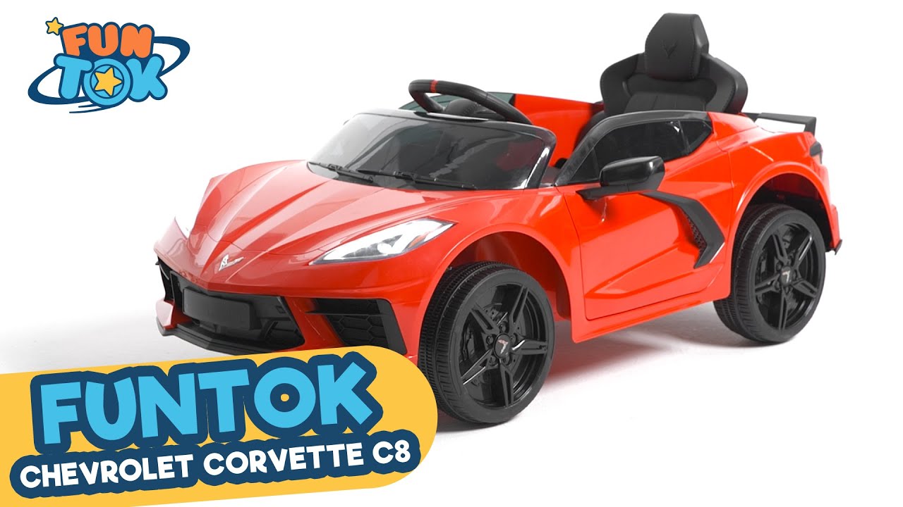 FUNTOK 12V Chevrolet Corvette C8 Ride On Car: Step-by-Step Assembly ...