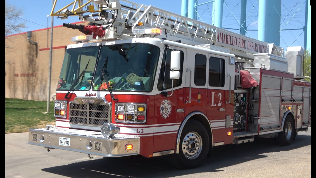 Ladder 2 - Medical Response [Amarillo Fire Department] - YouTube