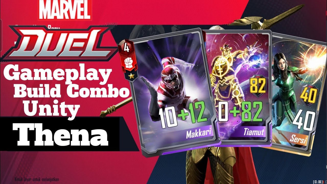 Marvel Duel | Build Combo Unity Thena - YouTube