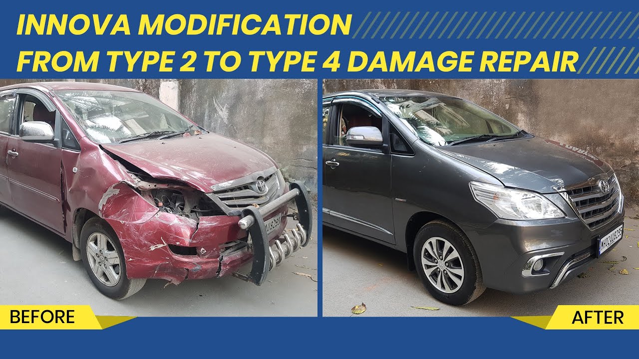 Innova Modification from Type 2 to Type 4 Damage Repair | Autorounders ...