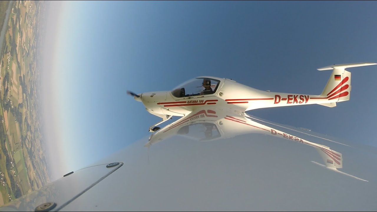 Airwork with Diamond Katana DA20 - YouTube