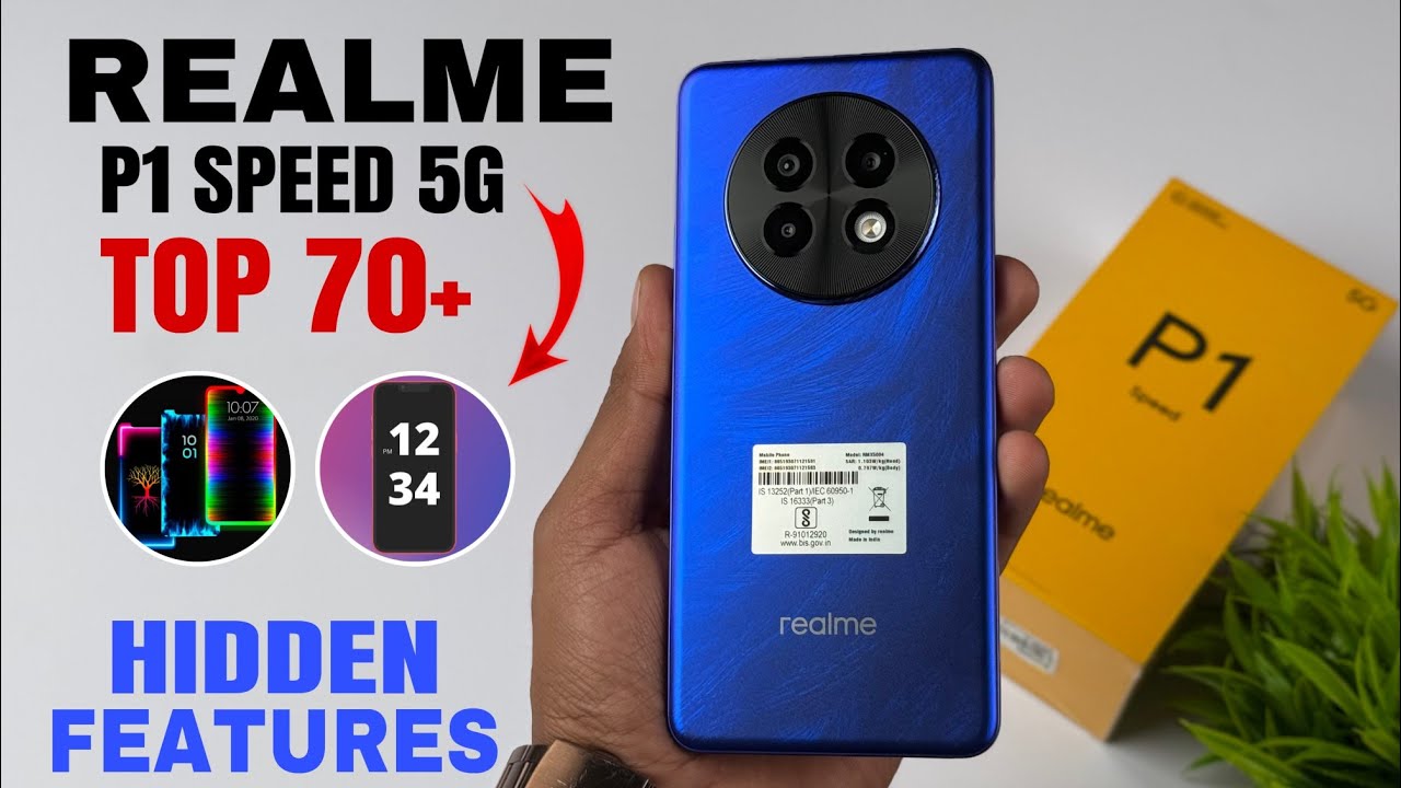 Realme P1 Speed 5G Top 70++ Hidden Features | Realme P1 Speed Tips ...