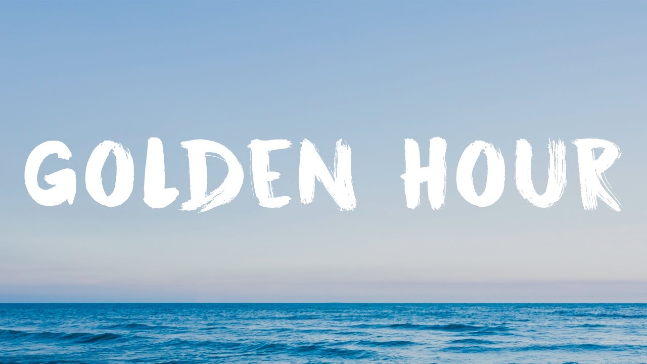 JVKE - golden hour (Lyrics) - YouTube