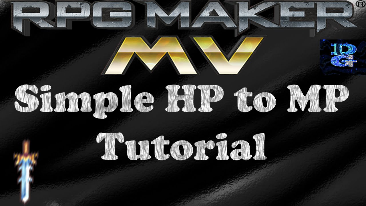RPG Maker MV Simple HP to MP Tutorial - YouTube