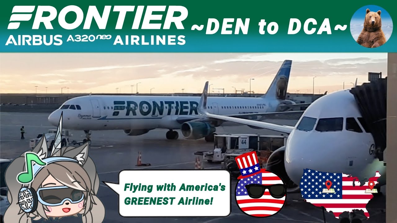𝗢𝗟𝗗 𝗦𝗧𝗬𝗟𝗘 | ꒰ঌTRIP REPORT໒꒱ | Frontier Airlines | Airbus A320-251N (neo ...