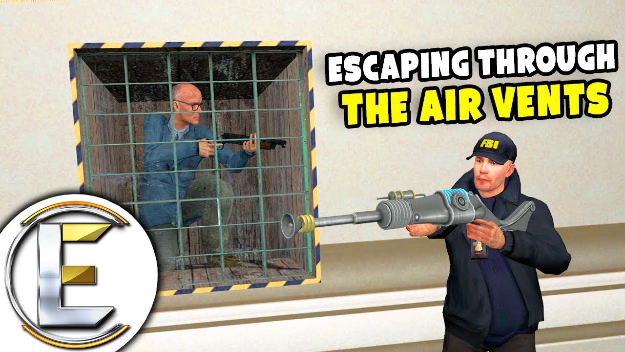 Escaping Through The Air Vents - Gmod DarkRP Life (Robbing The ...