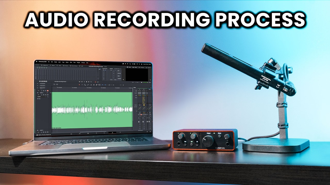 My Complete Audio Recording Process - YouTube