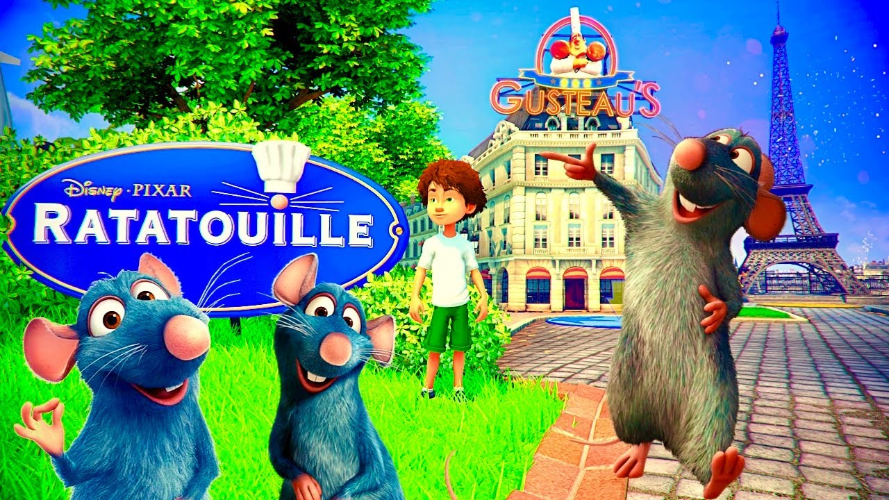 Ratatouille Rooftop Run - Rush A Disney Pixar Adventure - YouTube