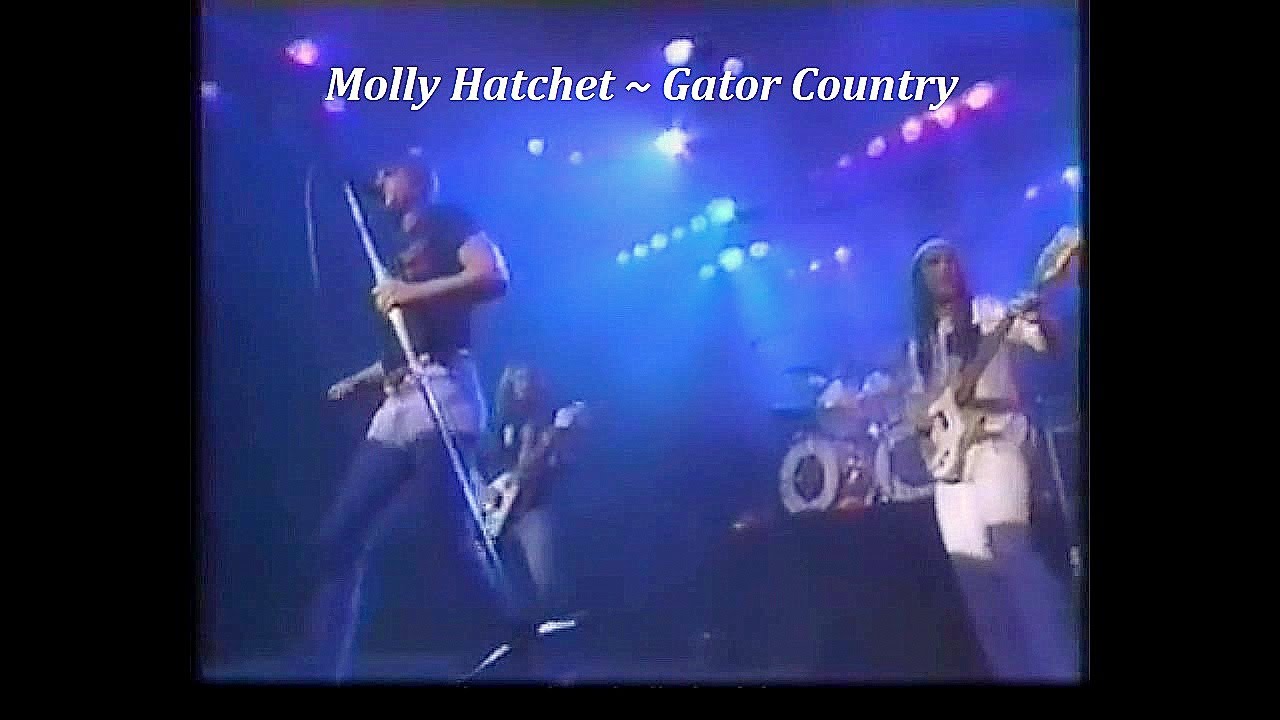 Molly Hatchet ~ Gator Country ~ 1983 ~ Live Video, No Guts No Glory Tour - YouTube