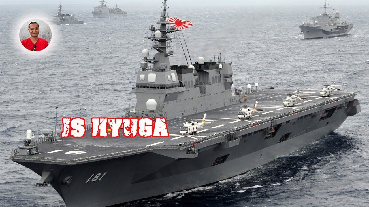 JS Hyuga - Just Like A Light Aircraft Carrier of Japan - YouTube
