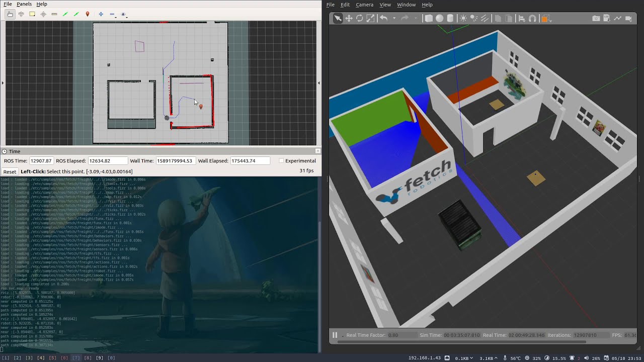 Autonomous robot navigation with fizz - YouTube