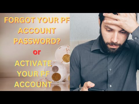 PF account activation and password change #financialfreedom #pf # ...