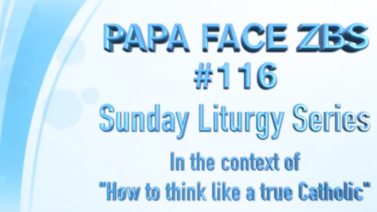 PAPA FACE ZBS #116 Solemnity of The Epiphany of the Lord - YouTube