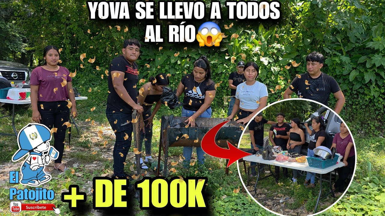 YOVA Se Llevo A Todo El GrupoA Celebrar Los "100K Del PATOJITO"🎊Lo ...