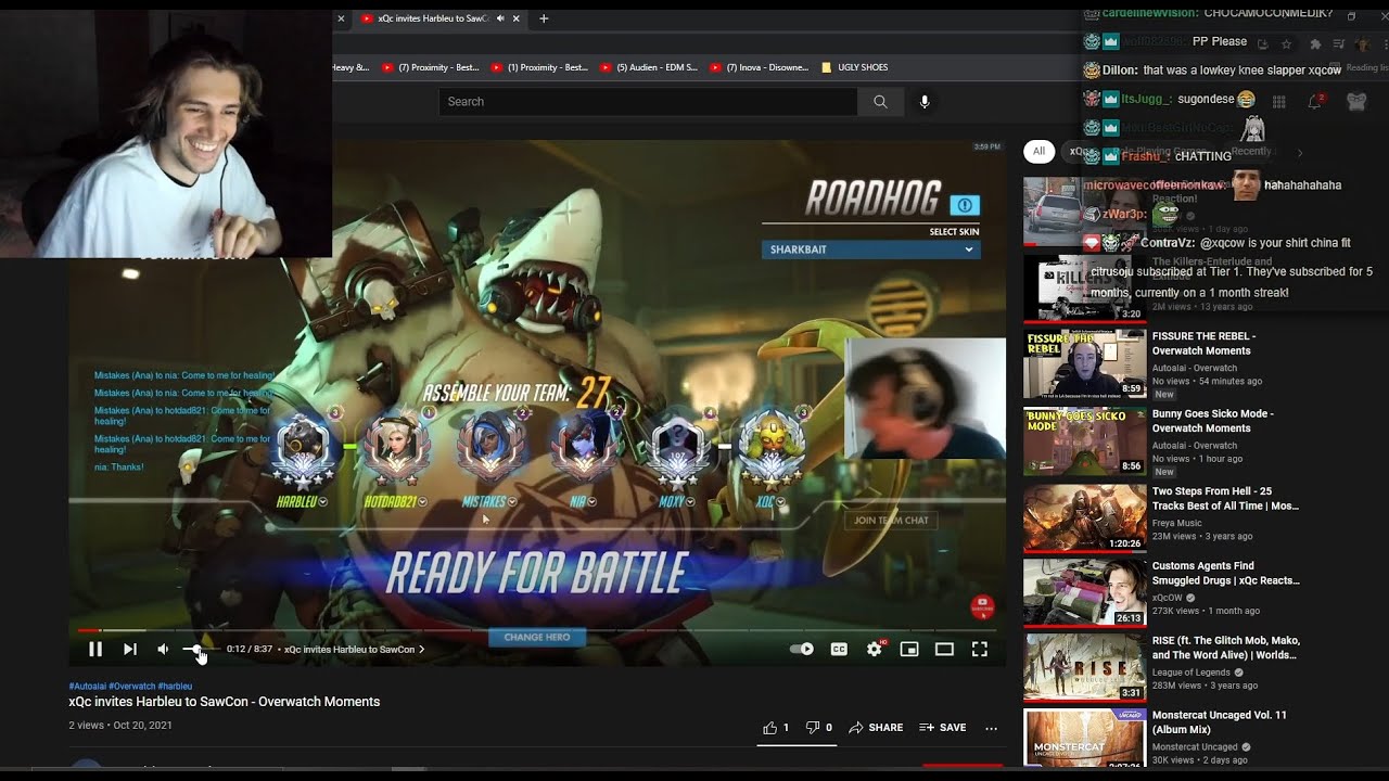 xQc Proves He Invented "SawCon Deez Nuts" Joke - YouTube