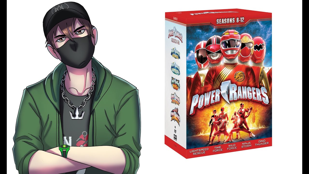Power Rangers: Seasons 8-12 DVD Set Unboxing - YouTube