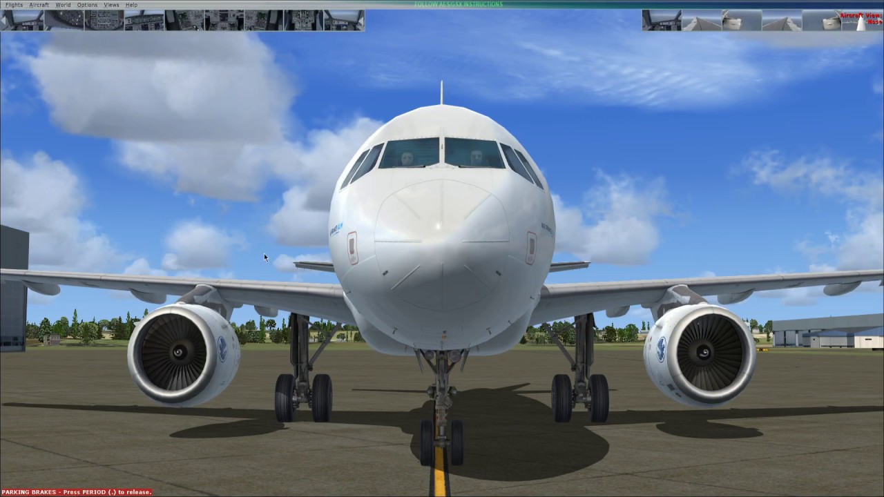 Tuto 2: Airbus A318 Cold and Dark - Checklist et allumage moteur! - YouTube