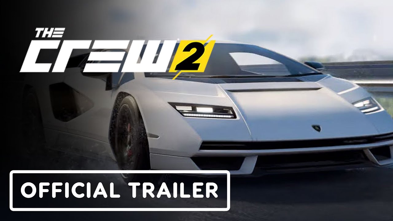 The Crew 2 - Official Elite Bundle 12 Lamborghini Countach Trailer ...