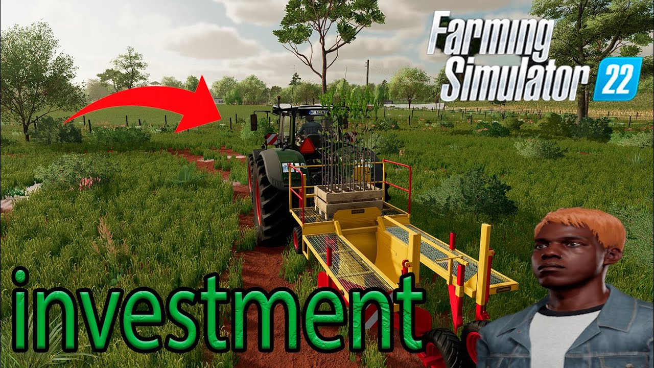 Planting trees Farming Simulator 22 #77 /3 - YouTube