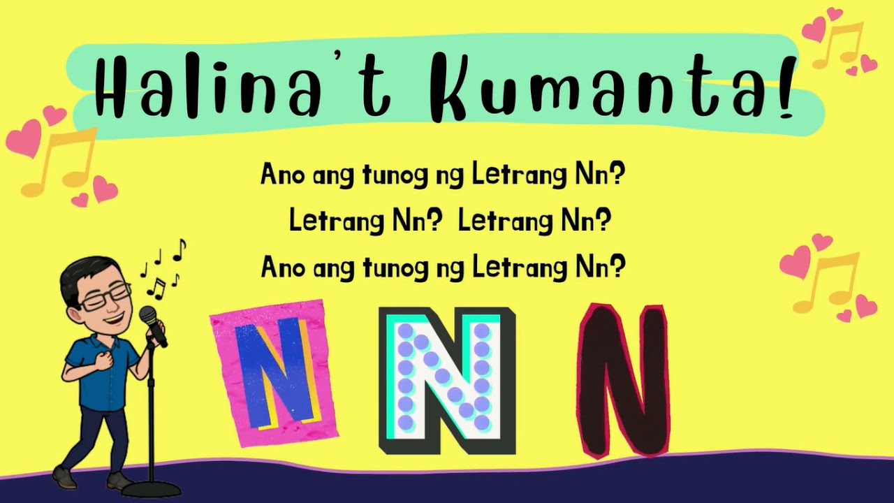 Letrang Nn / Titik Nn for Kindergarten - YouTube