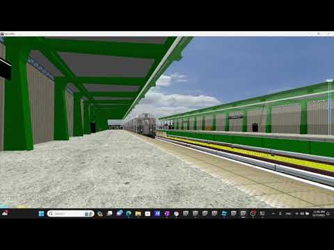 Openbve Version: 3.2.1 R38 F Train Arriving & Departing at Avenue X - YouTube