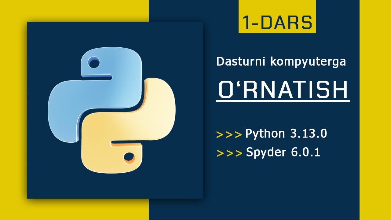 1. Python-ni kompyuteringizga qanday o'rnatish kerak: bosqichma-bosqich qo'llanma - YouTube