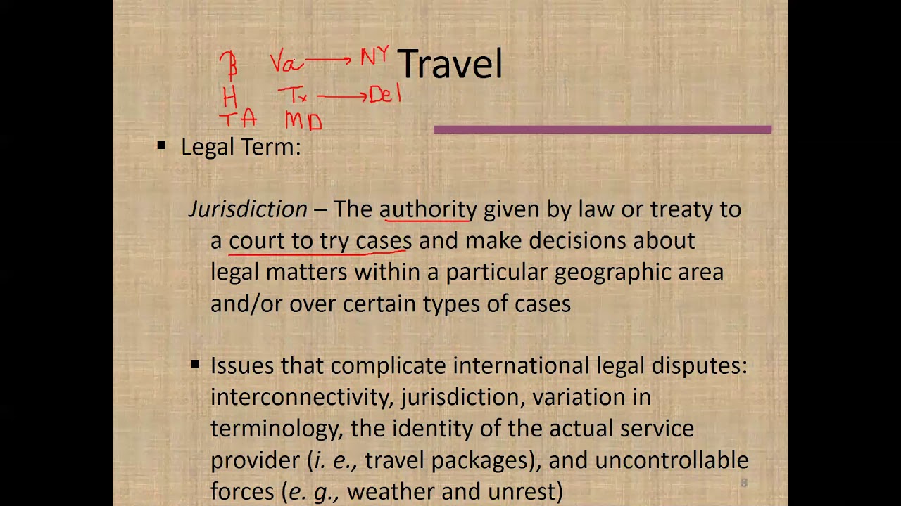 Lecture for Chapter 13: Legal Responsibilities in Travel and Tourism ...