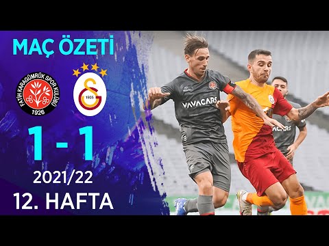 Vavacars Fatih Karagümrük 1-1 Galatasaray MAÇ ÖZETİ | 12. Hafta - 2021/22