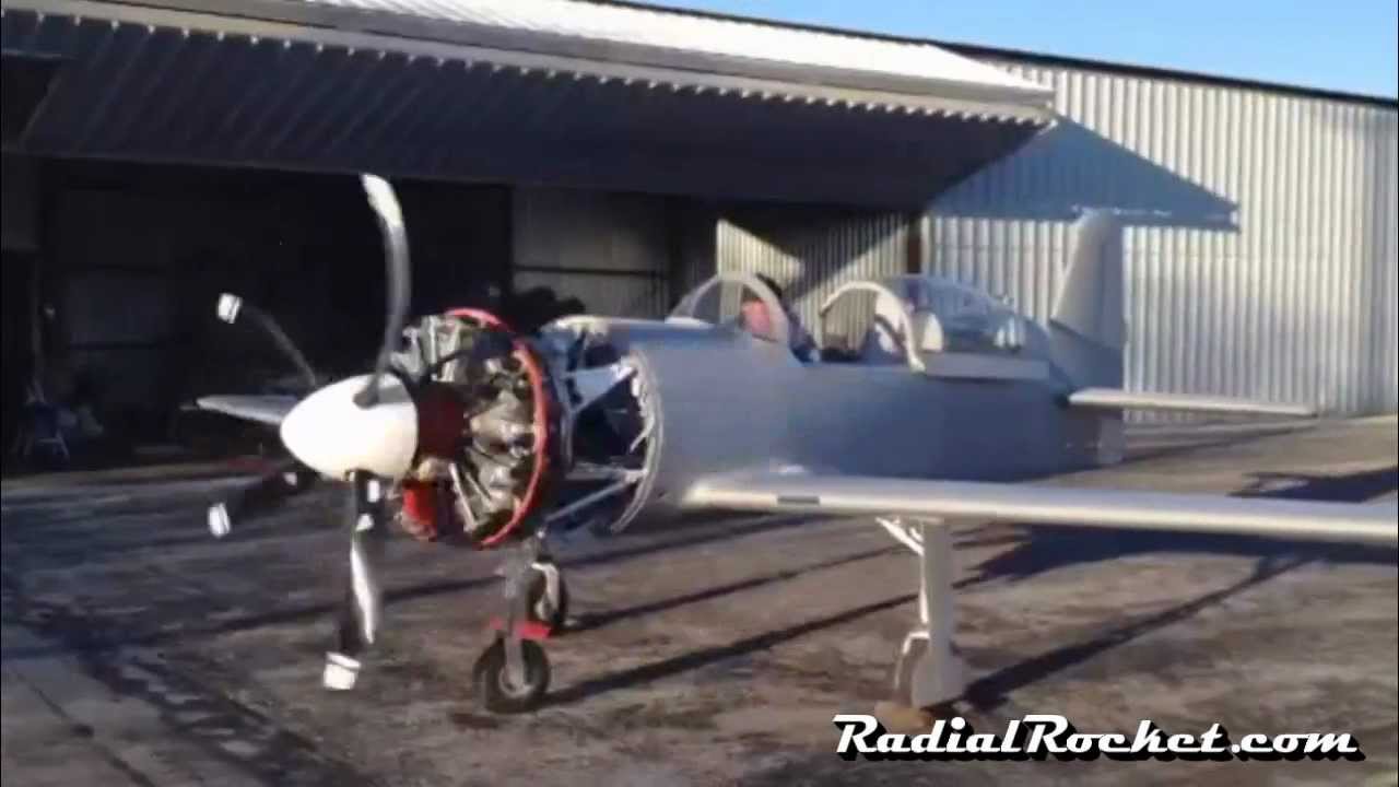 Radial Rocket RG First Start - YouTube
