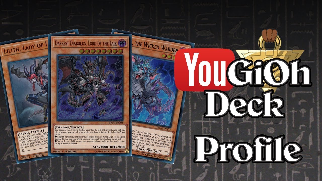 YuGiOh Lair of Darkness Deck Profile - YouTube