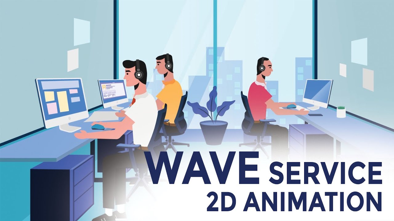 WAVE - 2D Animation - YouTube