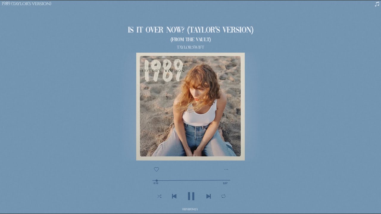 taylor swift - is it over now? (taylor's version) (sped up + reverb ...