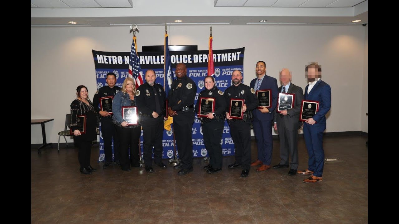 MNPD 2021 Employees of the Year - YouTube